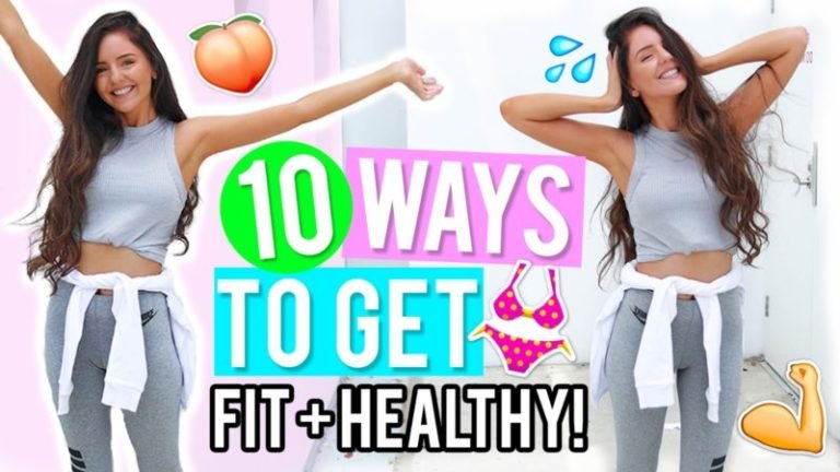 10 Ways to Get Healthy And Fit - How2Fit