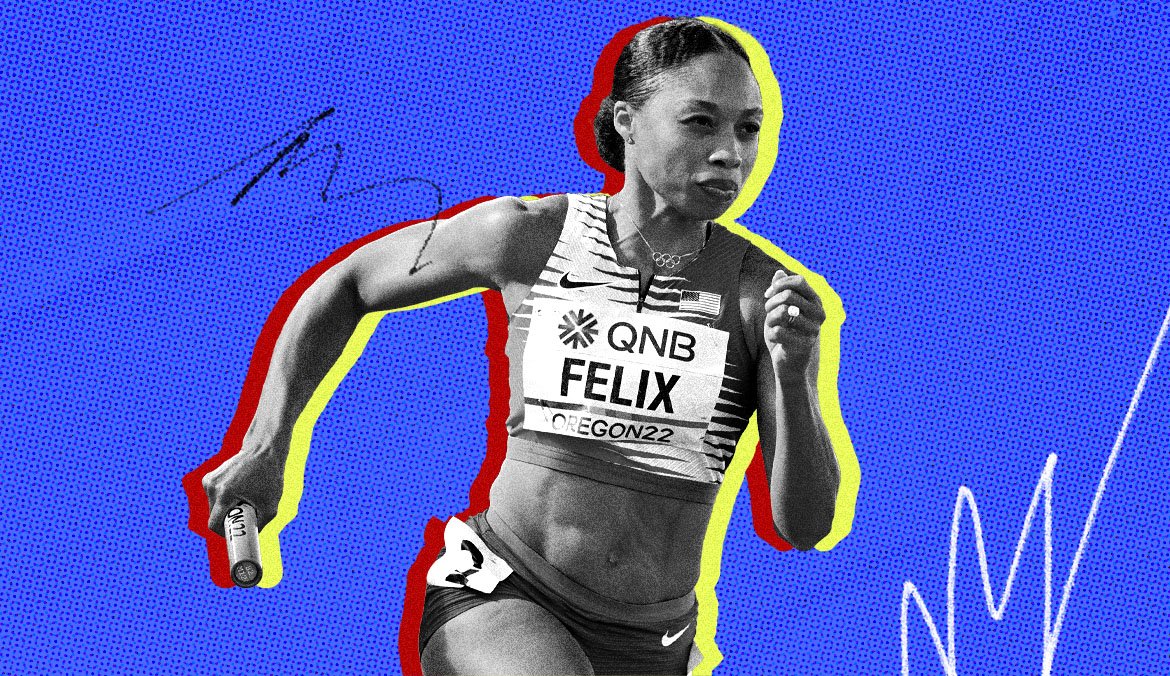 Allyson Felix Is the Most Decorated Track Athlete in History, but She ...